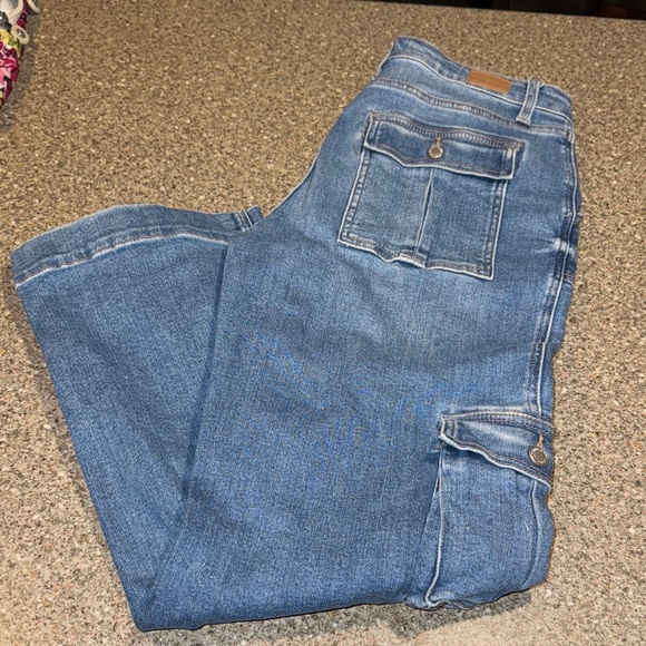 Judy Blue | Jeans | Judy Blue Cargo Barrel Jeans | Poshmark